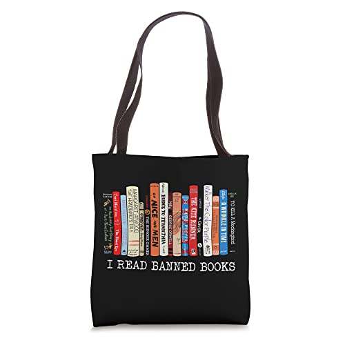 I Read Banned Books Week Librarian Freadom Reader Nerd Tote Bag