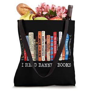 I Read Banned Books Week Librarian Freadom Reader Nerd Tote Bag