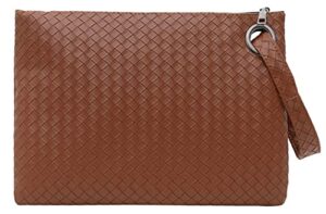 hycurey clutch bags for women evening clutch purses large woven clutch purse oversized clutch wallet wrist bags for girls