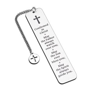 baptism gift for girl boy catholic confirmation gift for women birthday christian bible verse bookmark for godson goddaughter religious gift for church bulk first communion graduation gift for him her