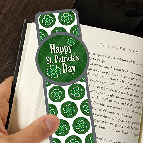 Happy St. Patrick Day Set of 3 Glossy Laminated Bookmarks