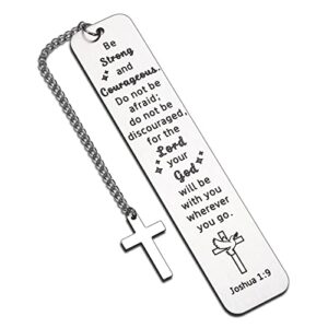 christian religious gifts for women men, bible verse inspirational bookmark for book lover, easter day birthday graduation gift for kid teen boy girl, church bulk baptism gift for him her son daughter