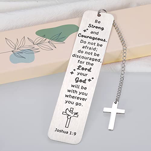 Christian Religious Gifts for Women Men, Bible Verse Inspirational Bookmark for Book Lover, Easter Day Birthday Graduation Gift for Kid Teen Boy Girl, Church Bulk Baptism Gift for Him Her Son Daughter