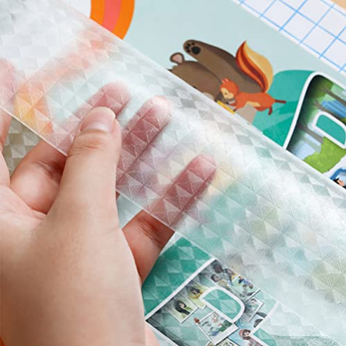 NUOBESTY 16pcs Clear Book Covers Plastic Book Cover Transparent Textbook Wraps Waterproof Book Cover Protector Clear 2