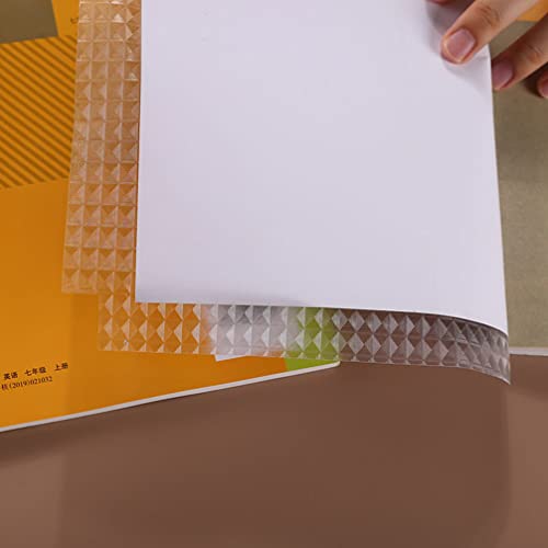 NUOBESTY 16pcs Clear Book Covers Plastic Book Cover Transparent Textbook Wraps Waterproof Book Cover Protector Clear 2