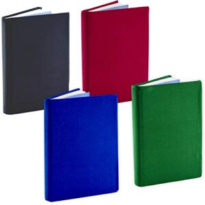 easy apply, reusable book covers 4 pk. best jumbo 9×11 textbook jackets for back to school. stretchable to fit most large hardcover books. perfect fun, washable colors for girls, boys, kids and teens