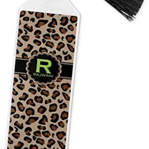 Granite Leopard Book Mark w/Tassel (Personalized)