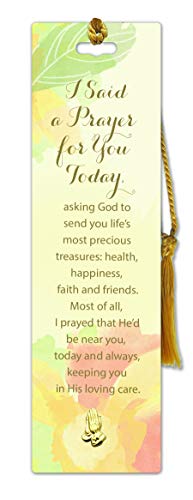 Cathedral Art Abbey & CA Gift Bookmark-I Said a Prayer, One Size, Multi