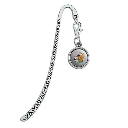 Scooby-Doo Ruh Roh Metal Bookmark Page Marker with Charm