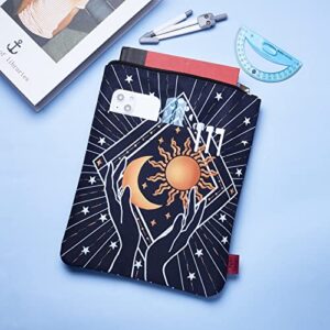 2 Pcs Book Sleeves Astrology and Moon & Star Book Sleeve