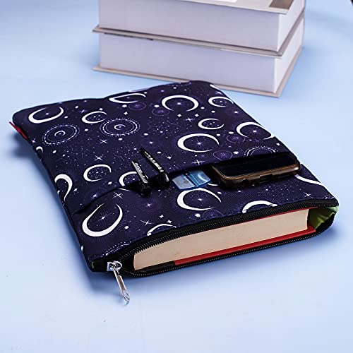 2 Pcs Book Sleeves Astrology and Moon & Star Book Sleeve