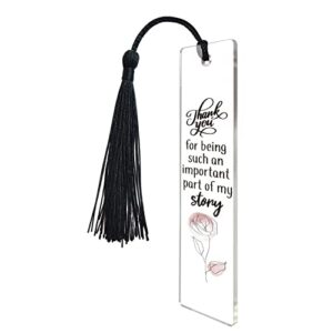 inspirational bookmark gifts for women girls lovers bookworm sister daughter book female friend sister gifts friendship gifts thank you for being such an important part of my stony