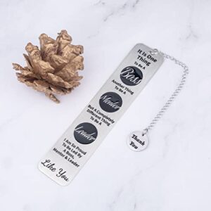 Boss Appreciation Gifts Bookmark for Boss Day Women Men Office Retirement Leaving Going Away Gifts for Female Male Thank You Gift Boss Lady Mentor Supervisor Leader Birthday Gifts Coworker Employee