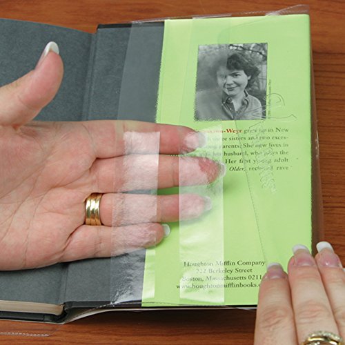 Vista-Gloves Slip-On Book Covers Fits Up to 9 3/8 Inch H Book 10 Pack