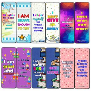 positive affirmations for kids bookmarks (60-pack)