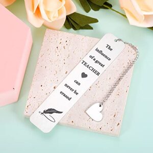 Teacher Appreciation Gift Stocking Stuffers for Women Men Christmas Gift for Teacher Bookmark for Women MenTeachers Day Birthday Gift for Female Male