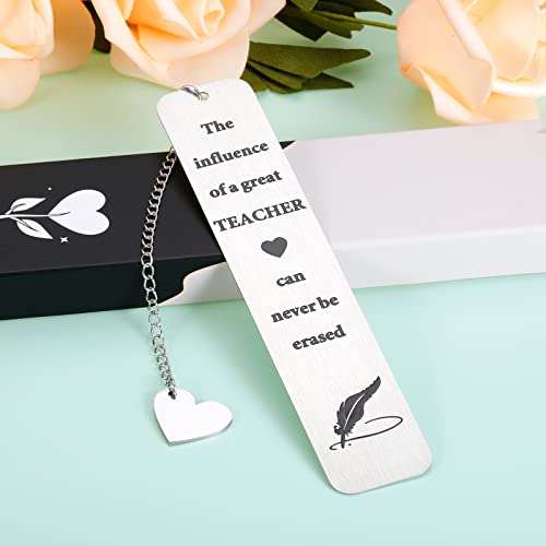 Teacher Appreciation Gift Stocking Stuffers for Women Men Christmas Gift for Teacher Bookmark for Women MenTeachers Day Birthday Gift for Female Male