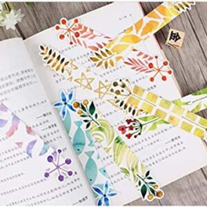 30 pcs Cartoon Flowers Animals Bookmark Creative Paper Gift Cards Office Supplies Children Gifts (Style 3) Clever Design