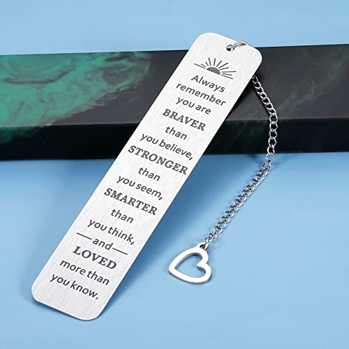 Inspirational Gifts for Women Bookmarks for Book Lovers Birthday Gifts for Son Friends Teens Boys Christmas Gifts for Students Women Men Friends Valentines Graduation Back to School Stocking Stuffers