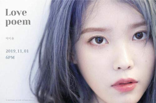 IU 'Love Poem' 5th Mini Album CD+1p Poster+112p PhotoBook+1p PhotoCard+1p Bookmark+Message PhotoCard SET+Tracking Kpop Sealed