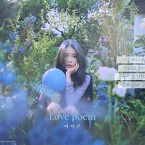 IU 'Love Poem' 5th Mini Album CD+1p Poster+112p PhotoBook+1p PhotoCard+1p Bookmark+Message PhotoCard SET+Tracking Kpop Sealed