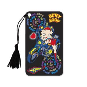 betty boop bookmark biker