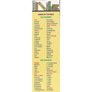 books of the bible bookmarks multi-pack (75)