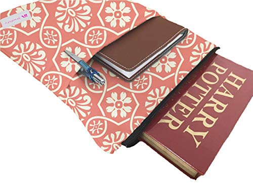 Bohemian Print Book Sleeve - Book Cover for Hardcover and Paperback - Book Lover Gift - Notebooks and Pens Not Included