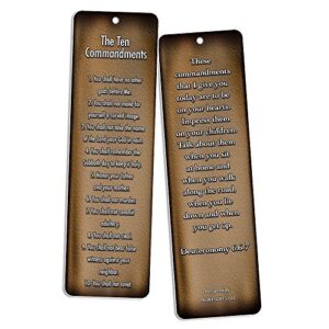 Christian Bookmarks Cards - Books of The Bible Bookmarks (60 Pack) - Collection & Gift with Inspirational Motivational Encouraging Scripture Based Messages