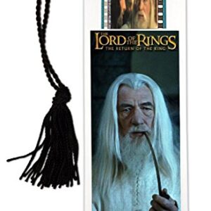 Lord of The Rings - Gandalf - Return of The King - Bookmark with Tassel and Real 35mm Film Clip