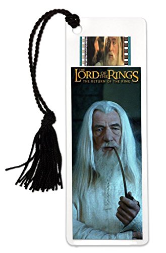 Lord of The Rings - Gandalf - Return of The King - Bookmark with Tassel and Real 35mm Film Clip