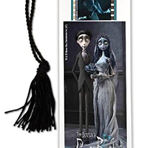 Tim Burton’s Corpse Bride – Victor and Emily - 2" x 6" FilmCells Bookmark - Features Real Clip of 35mm Film from The Movie - Officially Licensed Collectible