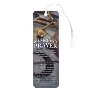 Musician's Prayer Cardstock Tassel Bookmark Pack of 12