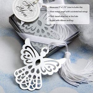 FASHIONCRAFT 6515 Book Lovers Collection Angel Bookmark Favors, Angel Favors, Set of 6