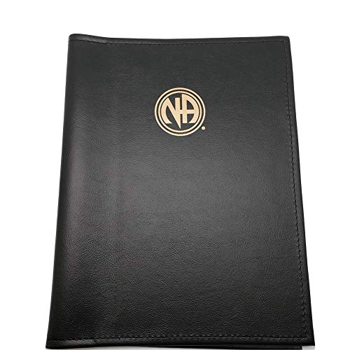 Narcotics Anonymous NA Step Working Guides Book Cover with Logo Black