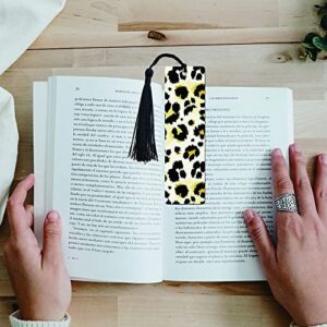 Leopard Funny Print Inspirational Bookmark Gifts for Women Bookmark for Girls Daughter Book Lovers Bookworm Birthday Graduation Gift for Female Friend Sister Gifts