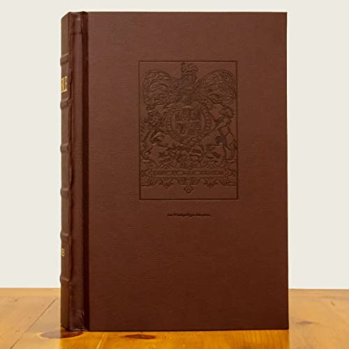 1611 King James Bible - Deluxe Facsimile Edition - Imitation Leather Burgundy (with New Testament Leaf)