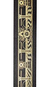 MasonicMan Freemasonry Leather Bookmark Pastmaster Made in The UK