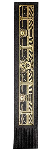 MasonicMan Freemasonry Leather Bookmark Pastmaster Made in The UK