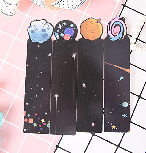 Bookmarks for the Moon and Stars Planet Earth Rocket Spaceship Astronaut Pack of 30