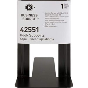 Business Source Bookends Desktop Book Stand, 2/PR (42551)