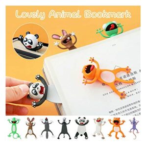 dragon honor 3d wacky bookmark palz – more fun reading (8pcs)