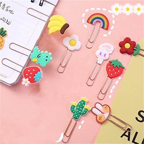 1PC Cartoon Bookmark for Kids 3D Stereo Kawaii Label Lovely Image Bookmark Bookmarks Small Fresh Bookmark Book Soul