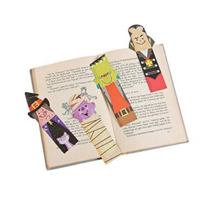 laminated halloween bookmarks (48 pieces)