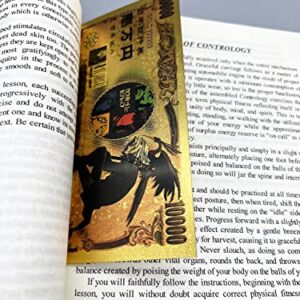 YJacuing Anime Cowboy Bebop Gold Coated Banknote, Limited Edition Collectible Bill Bookmark (6 PCS Collection)