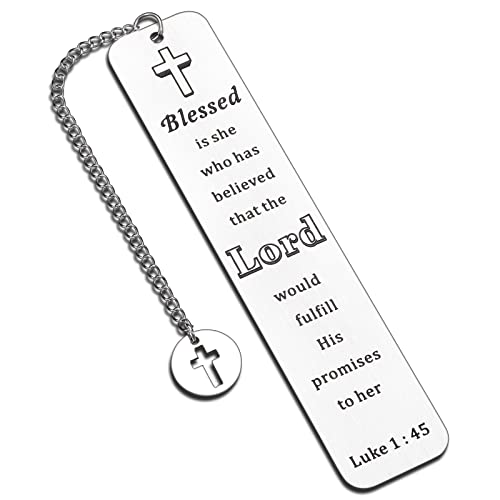 Inspirational Christian Bookmark Gifts for Women - Religious Catholic Bible Verses Gifts for Mother Girl Sister Daughter, Christmas Coworker Retirement Leaving Gifts