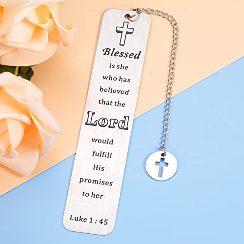 Inspirational Christian Bookmark Gifts for Women - Religious Catholic Bible Verses Gifts for Mother Girl Sister Daughter, Christmas Coworker Retirement Leaving Gifts