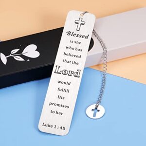 Inspirational Christian Bookmark Gifts for Women - Religious Catholic Bible Verses Gifts for Mother Girl Sister Daughter, Christmas Coworker Retirement Leaving Gifts