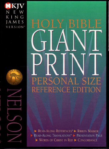 Holy Bible Personal Size Giant Print Red Letter Edition Nelson 334BG (NKJV)