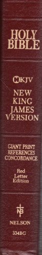 Holy Bible Personal Size Giant Print Red Letter Edition Nelson 334BG (NKJV)